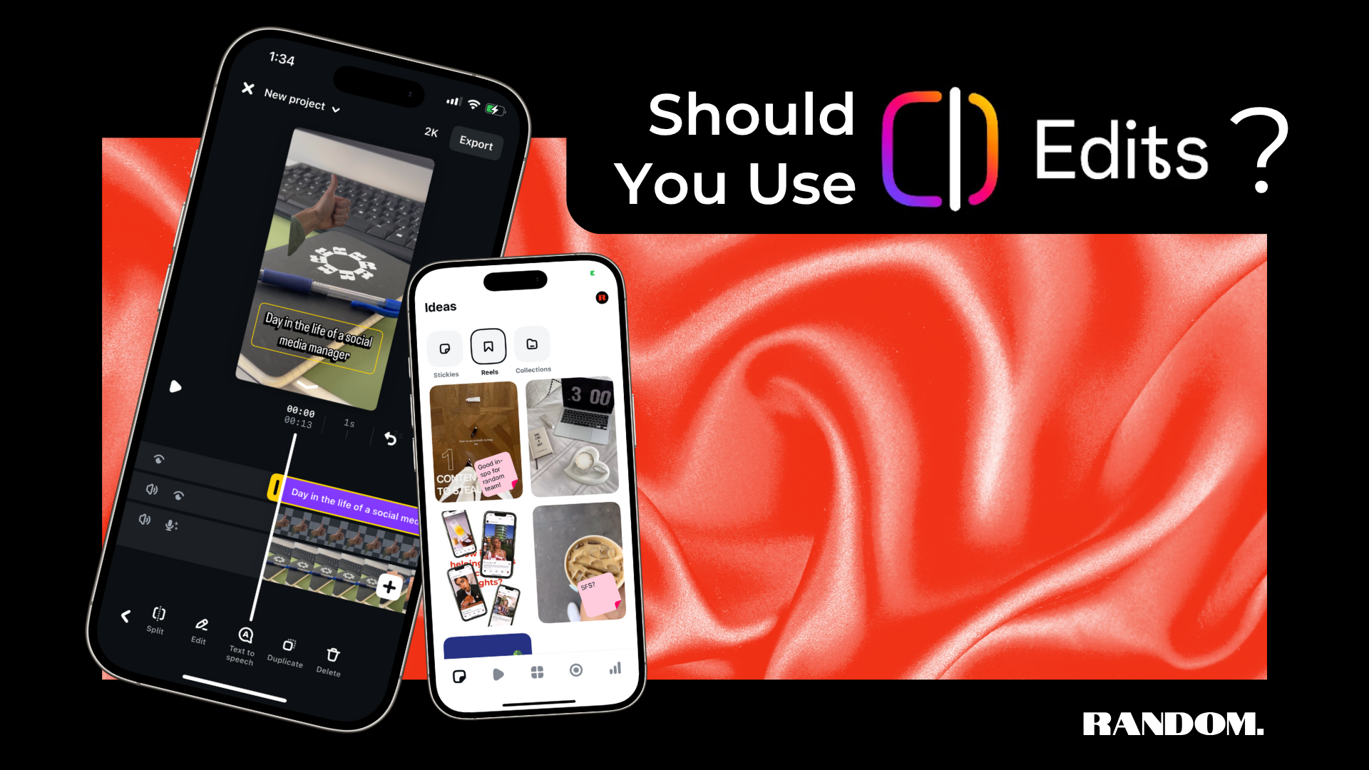 Instagram Edits App Review: Should You Use It? - RANDOM
